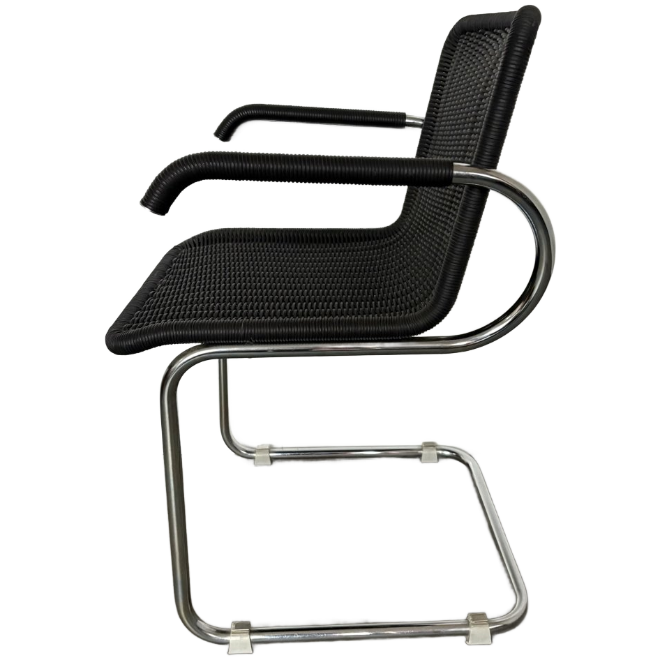 Fauteuil Chroom Black bij Reliving