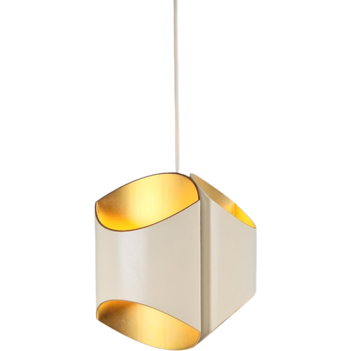 Bekijk Vintage Hanglamp 3 Kokers Goud Moderne Design Metaal op Reliving