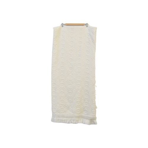 Wit Gehaakt Vintage Sprei | Kerst | Plaid | Vintage | Reliving