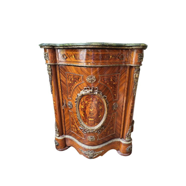 Bekijk Prachtige Rococco Barok Kast Met Marmeren Plaat op Reliving 🤩