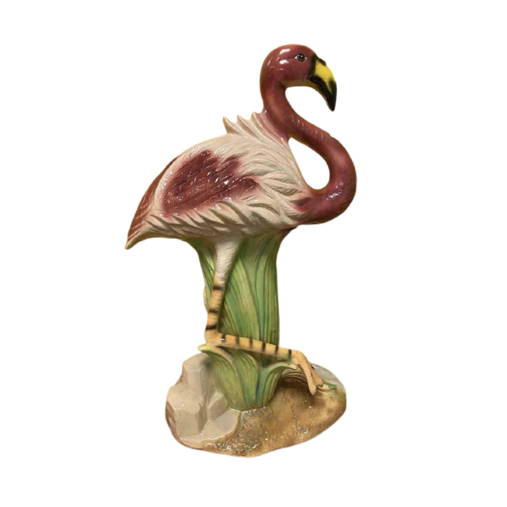 Bekijk Hollywood Regency Flamingo Beeld op Reliving