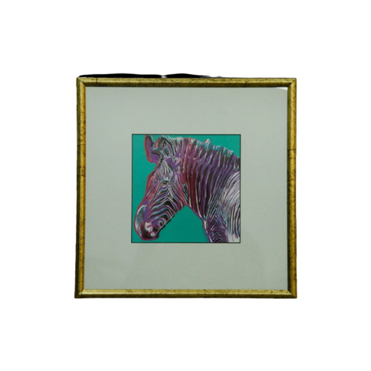 Bekijk Andy Warhol Zebra Art Basel Print op Reliving