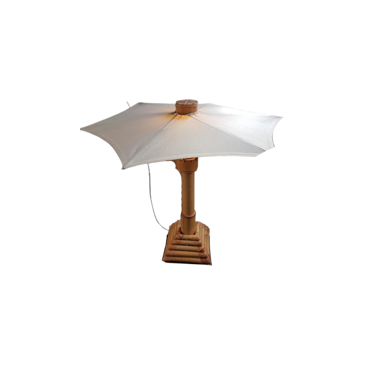 Bekijk Mooie Design Parasol Lamp Van Bamboe 😍 op Reliving