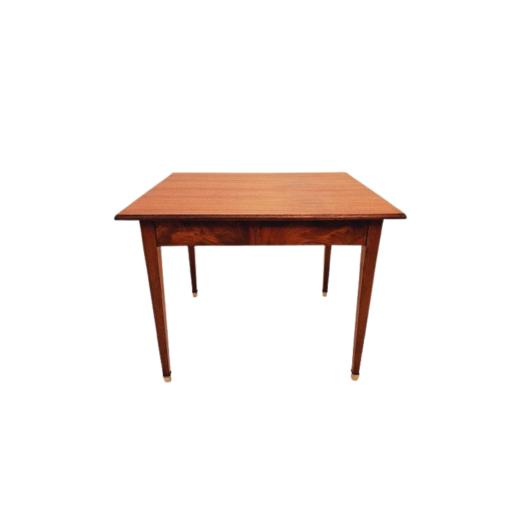 Vintage Bureau Teakhout Bruin bij Reliving