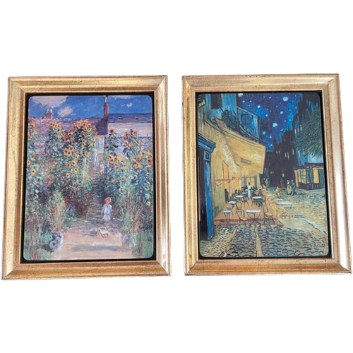 Vincent Van Gogh & Claude Monet Kunstwerk | Schilderij | Reliving