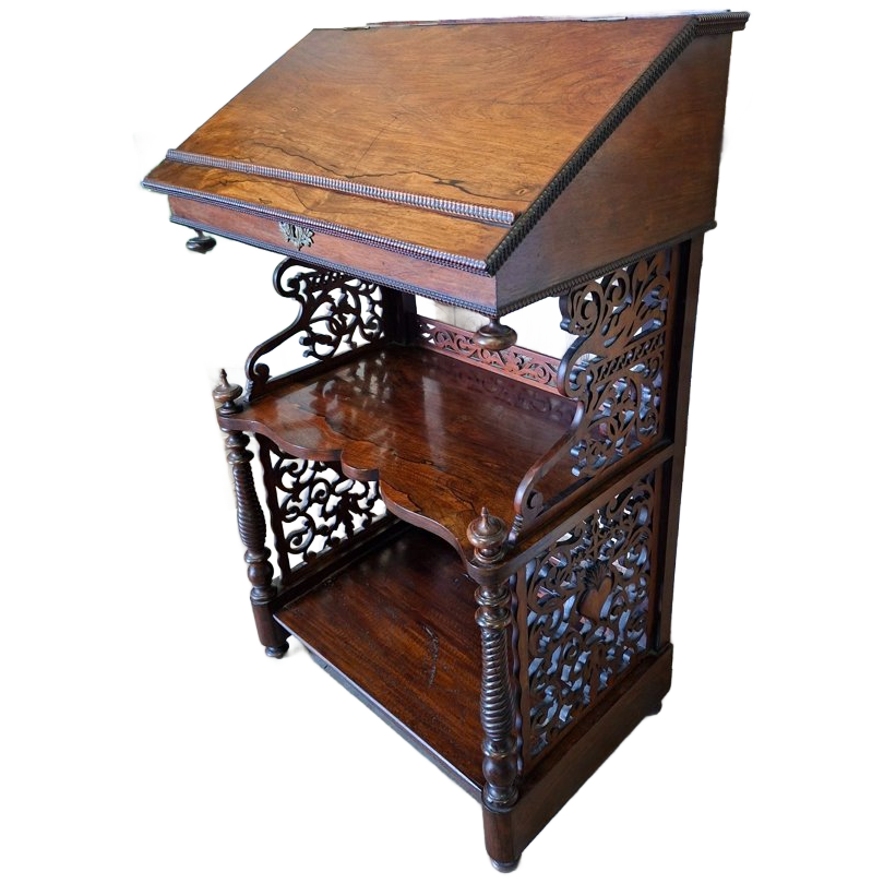Secretaire Hout Brown bij Reliving