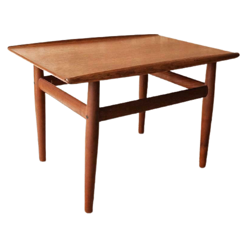 Vintage Deens Design Tafeltje, Grete Jalk, Glostrup, Teak | Bijzettafel ...