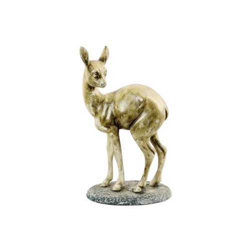 Bekijk Hert Ree Art Deco Beeld Sculptuur Gesigneerd Gips Vintage 32Cm ...