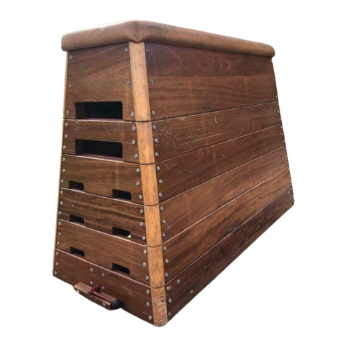Bekijk Vintage Turnkast | Turnbank | Spring Bok Turnen Bankje op Reliving 🤩