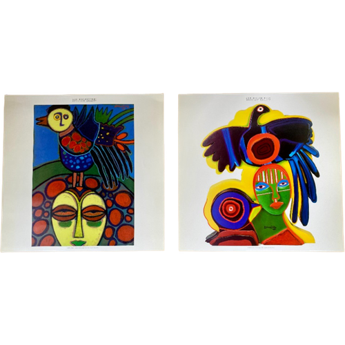 Bekijk 2X Corneille Kunst Poster, Jaski Art Gallery, Vierkant 40X40 op ...