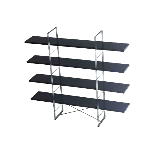 IKEA Boekenkast Metaal Grijs bij Reliving