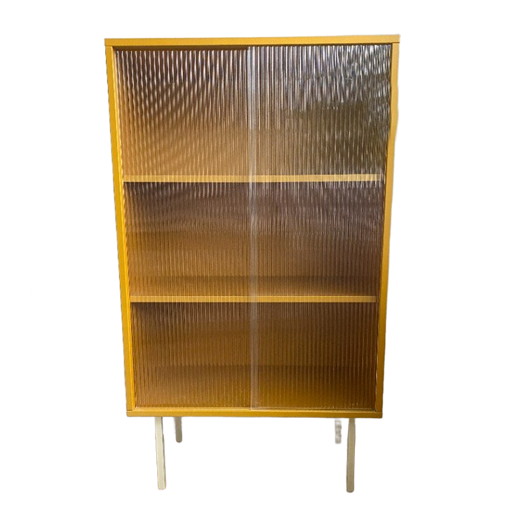Bekijk Hay Yellow Cabinet With Glass Doors op Reliving