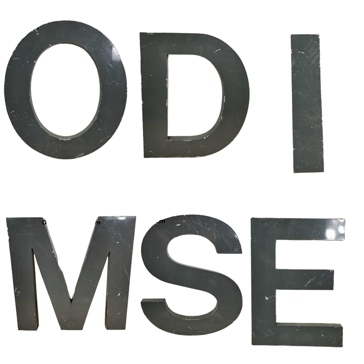 Bekijk Vintage Industriële Metalen Letters Grote Metalen Letters. op ...