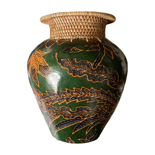 Bekijk Vaas Uit Lombok Indonesie Op Reliving