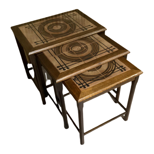 Vintage Deense Tafeltjes | Bijzettafel | Vintage ,| Scandinavisch ...
