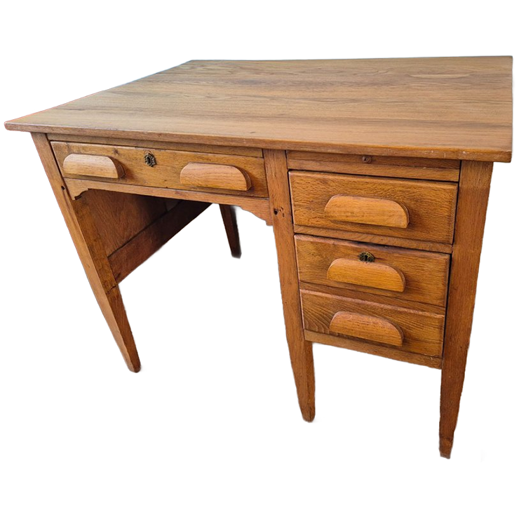 Bureau Hout Houtkleurig bij Reliving