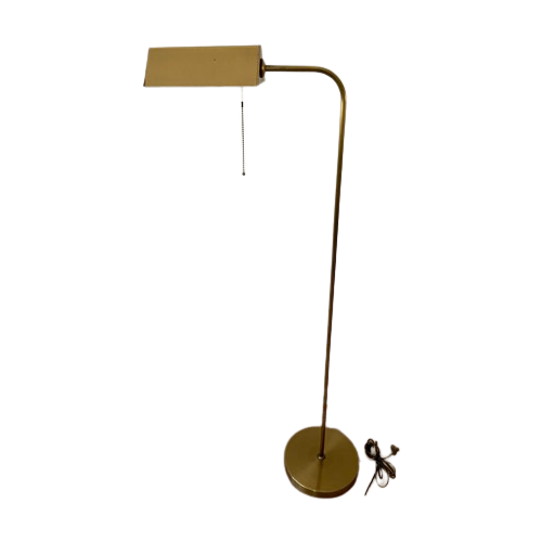 Vintage Messing Staande Leeslamp J939 | Stalamp | Vintage | Reliving