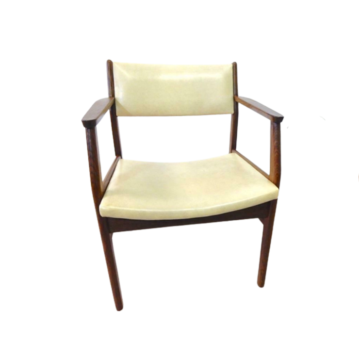 Bekijk Retro Vintage Stoel Bureaustoel Eetkamerstoel Jaren 60 Teak op ...