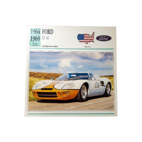 Bekijk Ford Gt40 Poster op Reliving