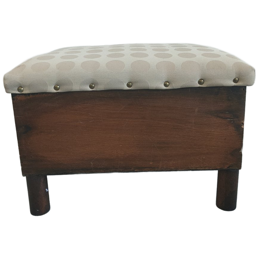 Poef Textile Brown bij Reliving