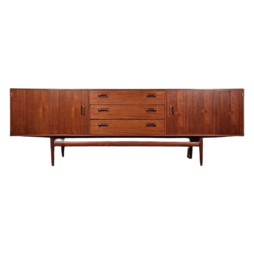 Musterring, Vintage Jaren 60 Teak Sideboard, Tv Meubel Duits | Dressoir ...