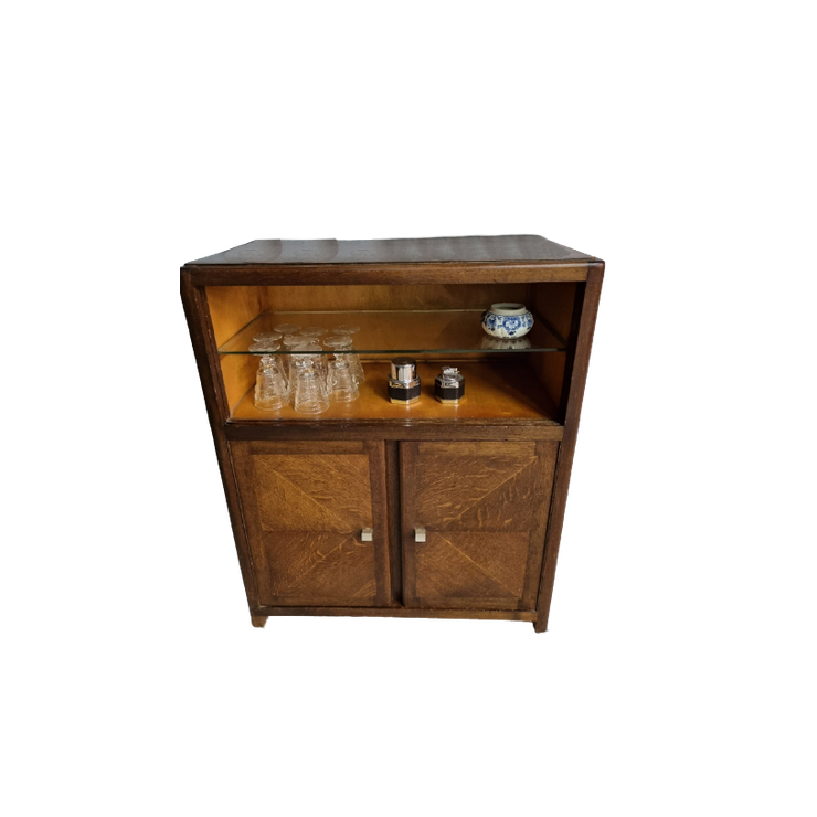 Bekijk Vintage Retro Drankenkastje Kast Drankenkast Art Deco Stijl op ...