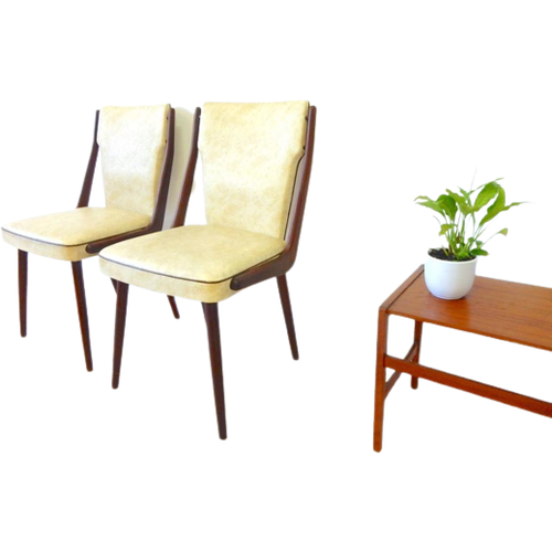 Retro Vintage Stoel Eetkamerstoel Jaren 60 Design Teak | Eetkamerstoel ...