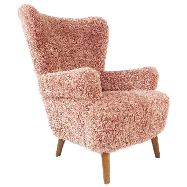 Modern Artifort Fauteuil Hout Brown bij Reliving