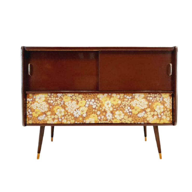 Vintage Dressoir, Telefunken Audio Meubel 1960'S, Vinyl Kast | Dressoir ...