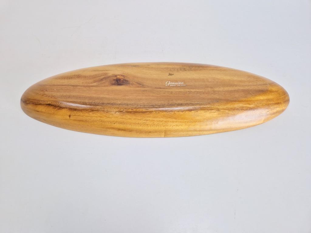 Bekijk Xl Vintage Genuine Monkey Wood Fruitschaal Hout Schaal ’60 op ...