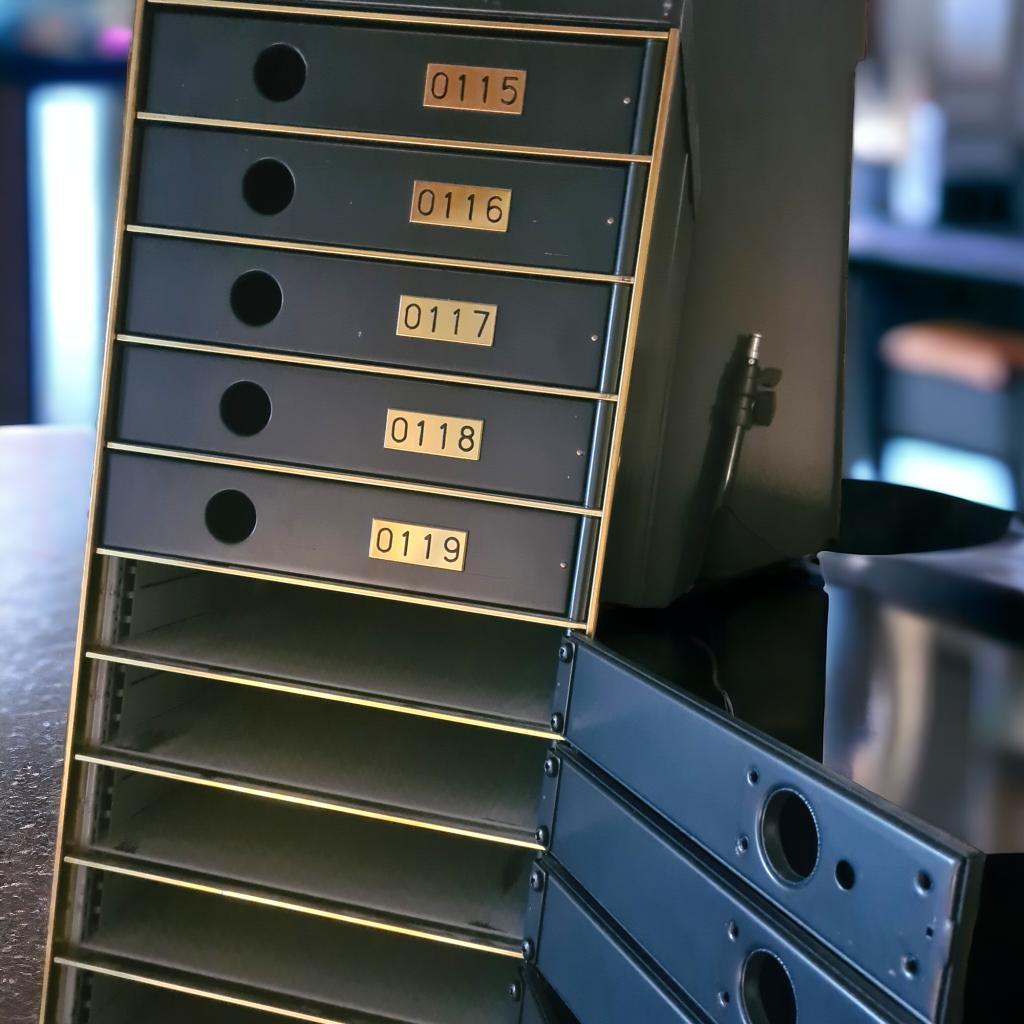 Bekijk Vintage Bankkluis, Rosengrens, Zweden Jaren 1960S op Reliving