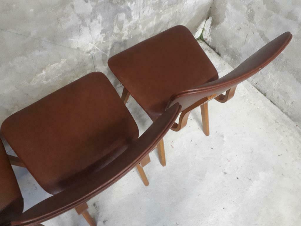 Bekijk 4 Vintage Stoelen 5 Retro Stoelen Louis Van Teeffelen Stijl op ...
