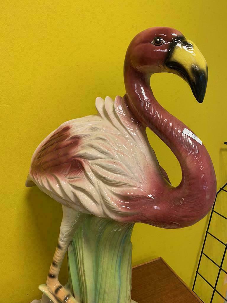 Bekijk Hollywood Regency Flamingo Beeld op Reliving