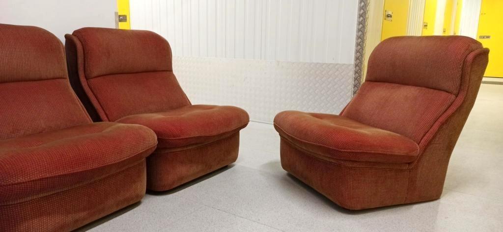 Bekijk Vintage Space Age Design Modulair Sofa Set Fauteuils op Reliving