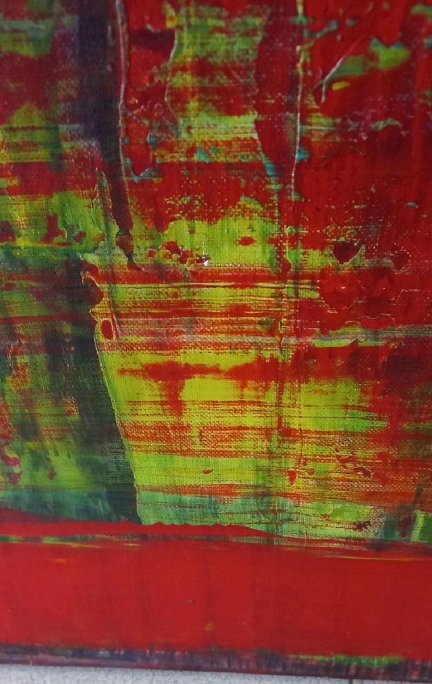 Schilderij Canvas Red bij Reliving