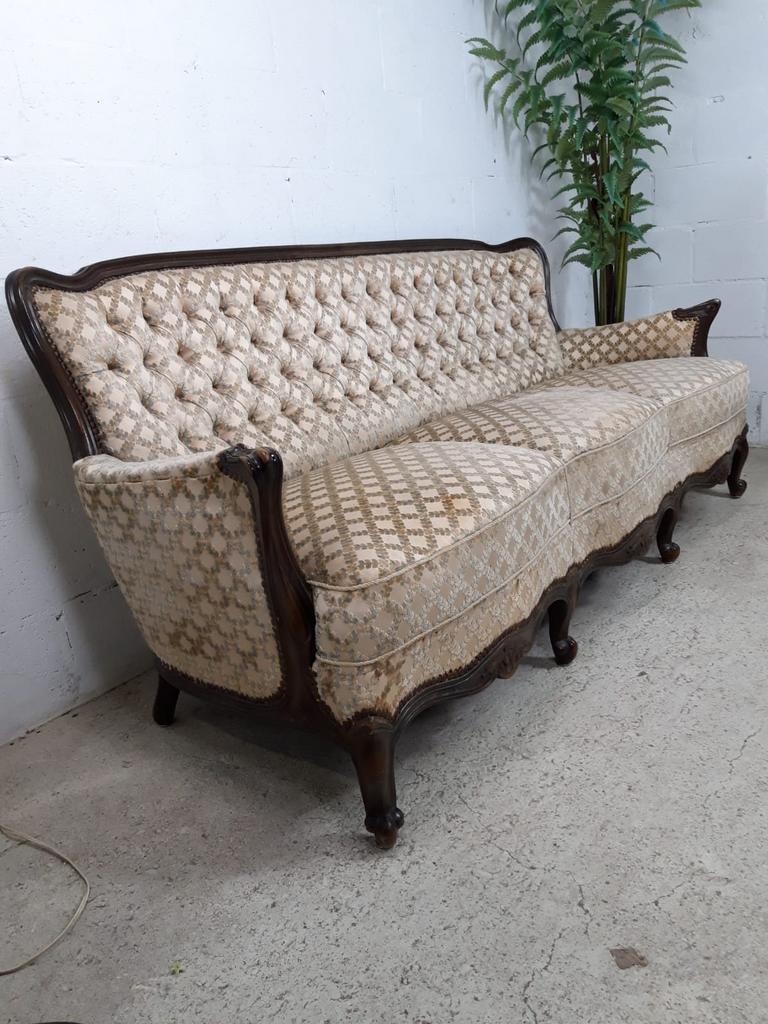 Bekijk Vintage Barok Zetel / Bank / Couch op Reliving