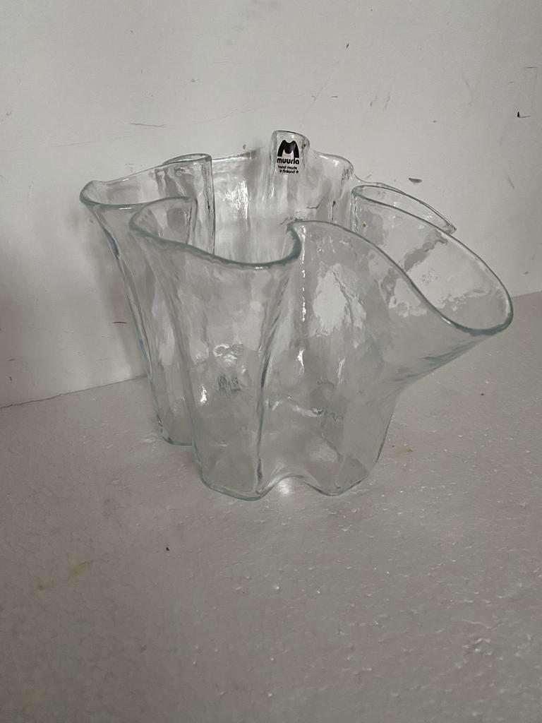 Bekijk Muurla Finland Glazen Design Vaas , Jaren 80 op Reliving 🤩
