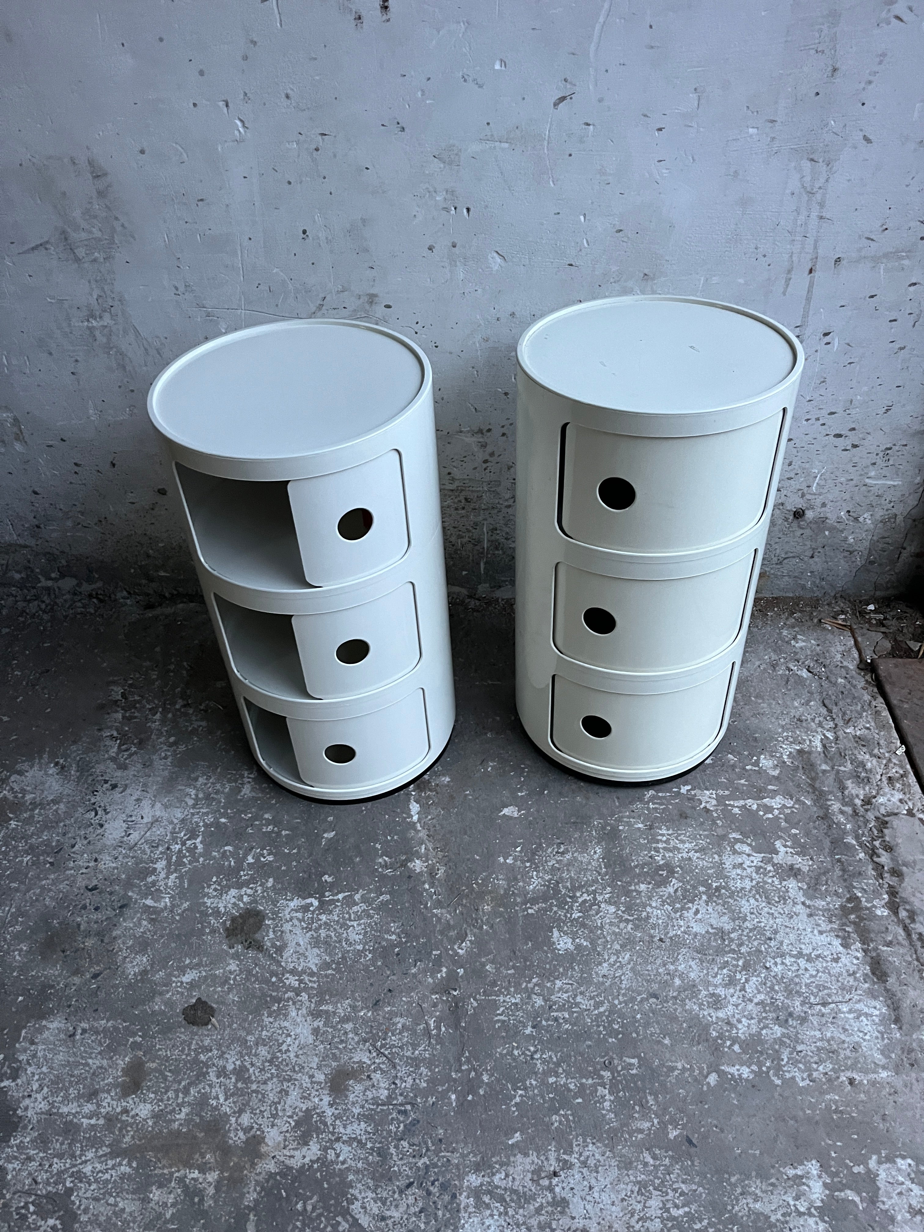Modern Kartell Overige kasten Plastic White bij Reliving