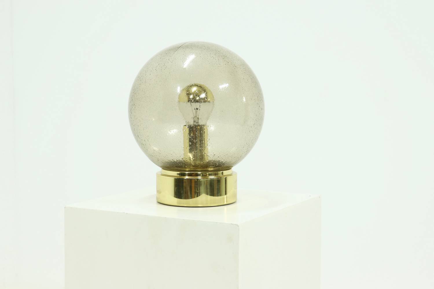 Glashutte Limburg Overige lampen Glass Brass-coloured bij Reliving