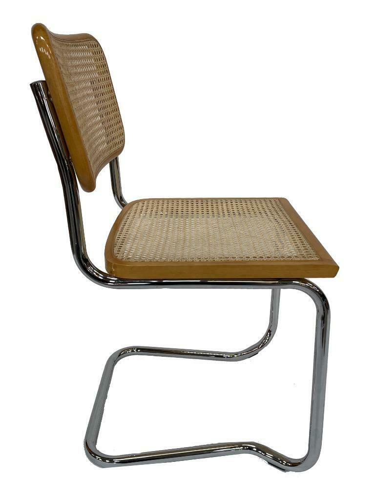 Bekijk Vintage Cesca Model Marcel Breuer Stoelen Set Van Vijf op Reliving