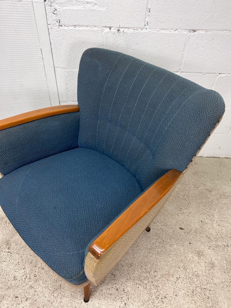 Bekijk Vintage Cocktailstoel / Eenzit / Fauteuil op Reliving