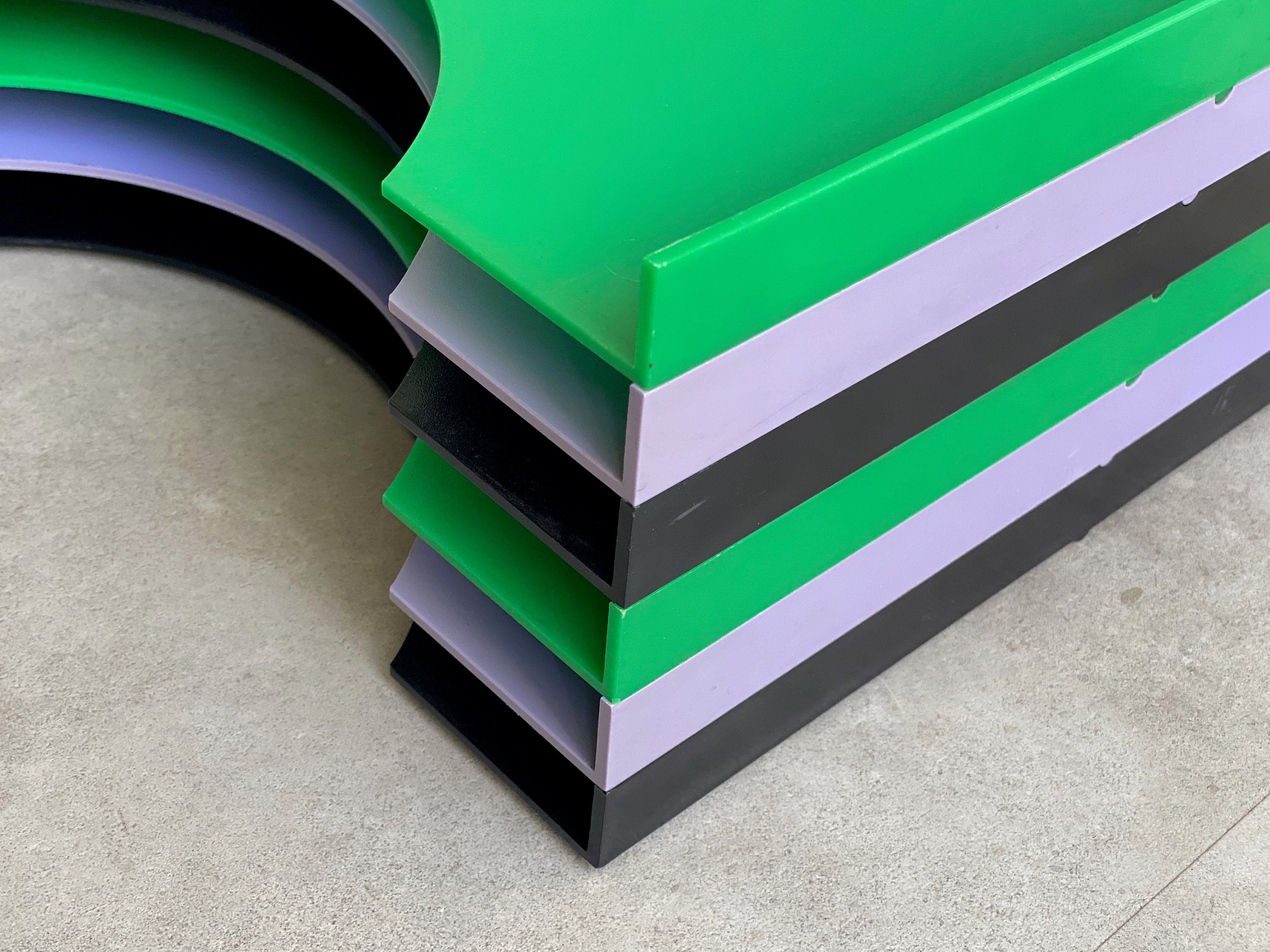 Bekijk Set Van 6 Dbgm Tico Audiograph Stapelbare Lp / Vinyl Houders op ...