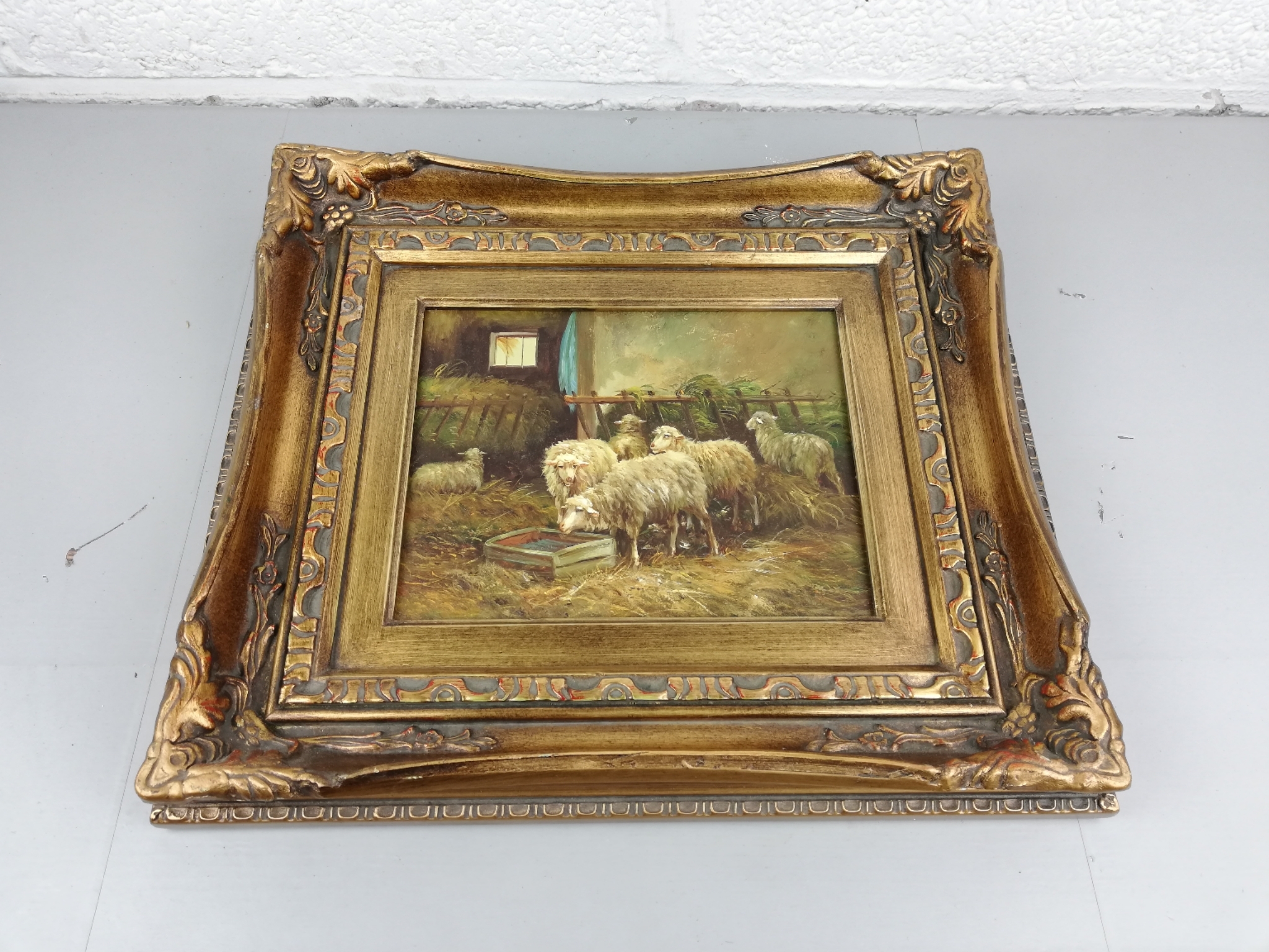 Bekijk Ongekende Schilder - Schapenstal op Reliving