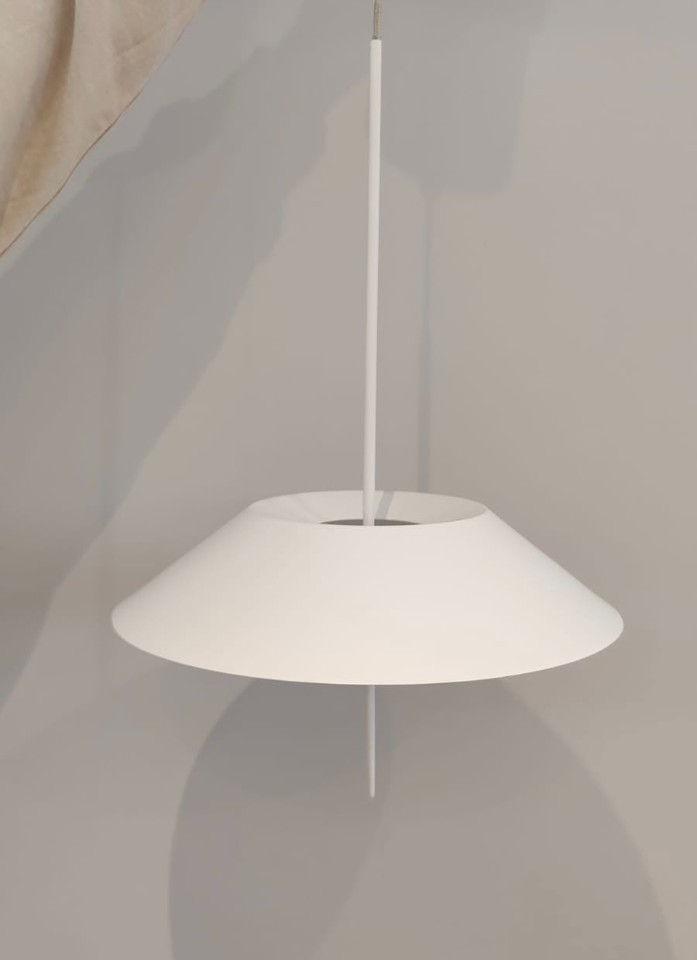 Bekijk Vibia - Hanglamp Mayfair 5525 - Wit op Reliving