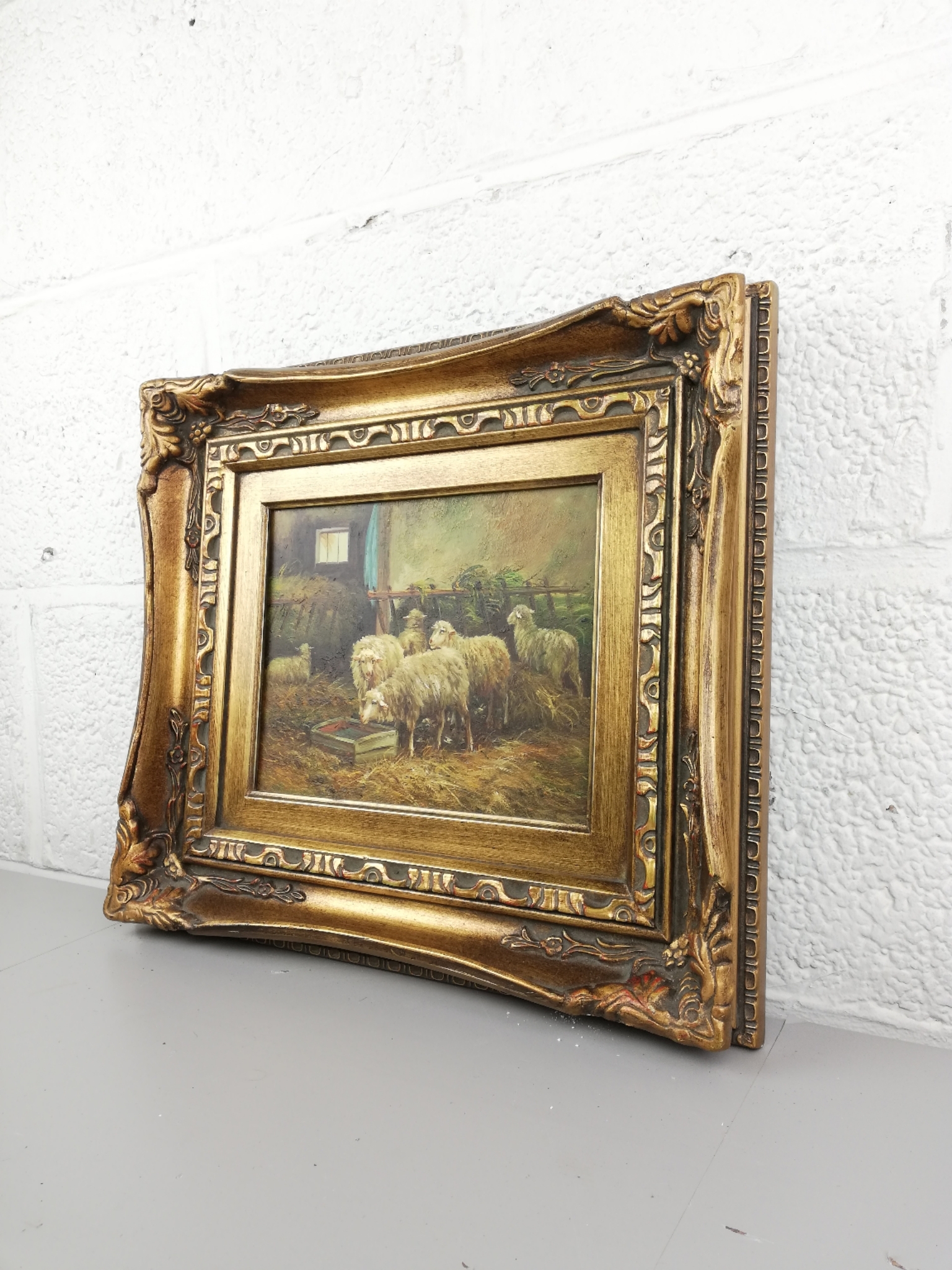 Bekijk Ongekende Schilder - Schapenstal op Reliving