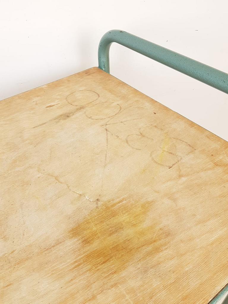 Bekijk Vintage Rol Kar | Trolley | Plantentafel | Werkkar op Reliving