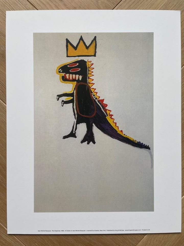 Bekijk Jean Michel Basquiat (1960-1988), Pez Dispenser, 1984 ...