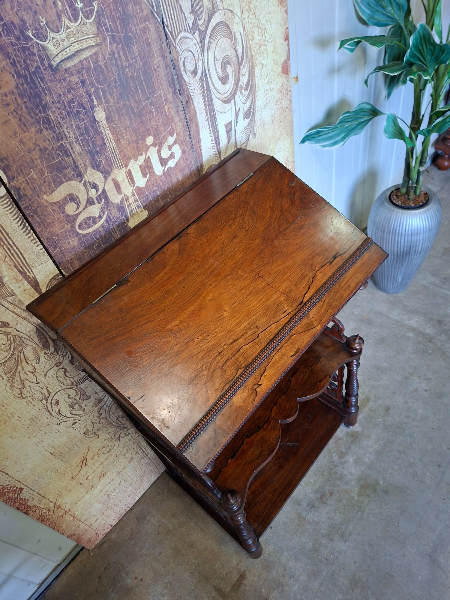 Secretaire Hout Brown bij Reliving