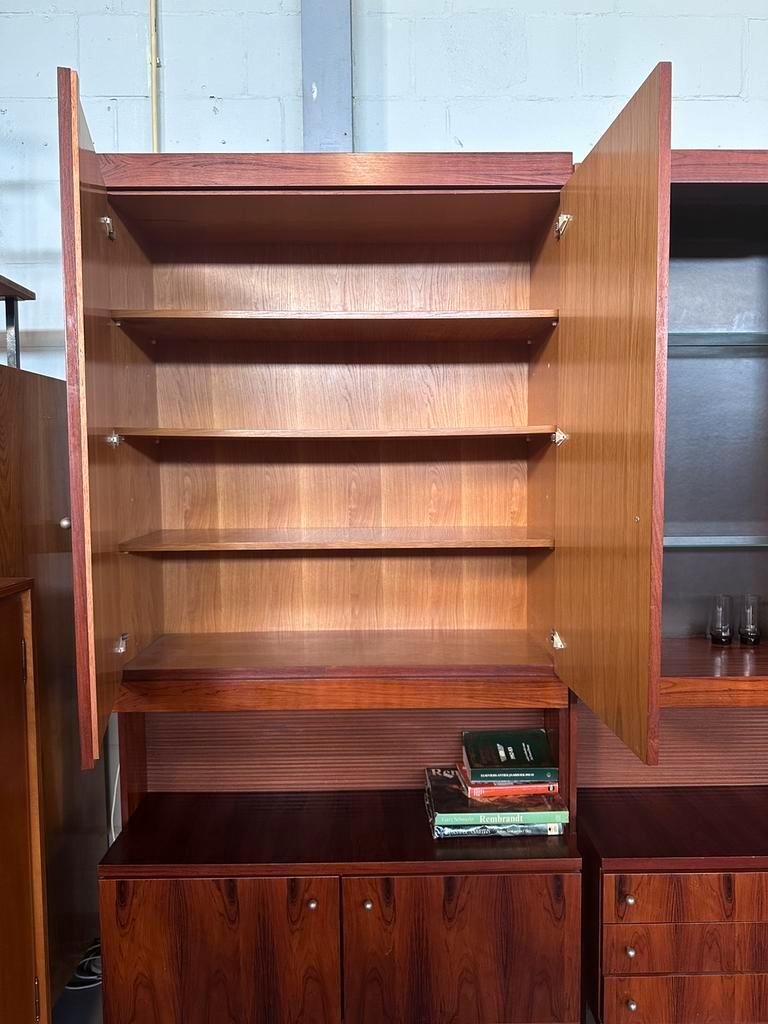 Bekijk Palissander Vintage Wandkast Kast (W) op Reliving