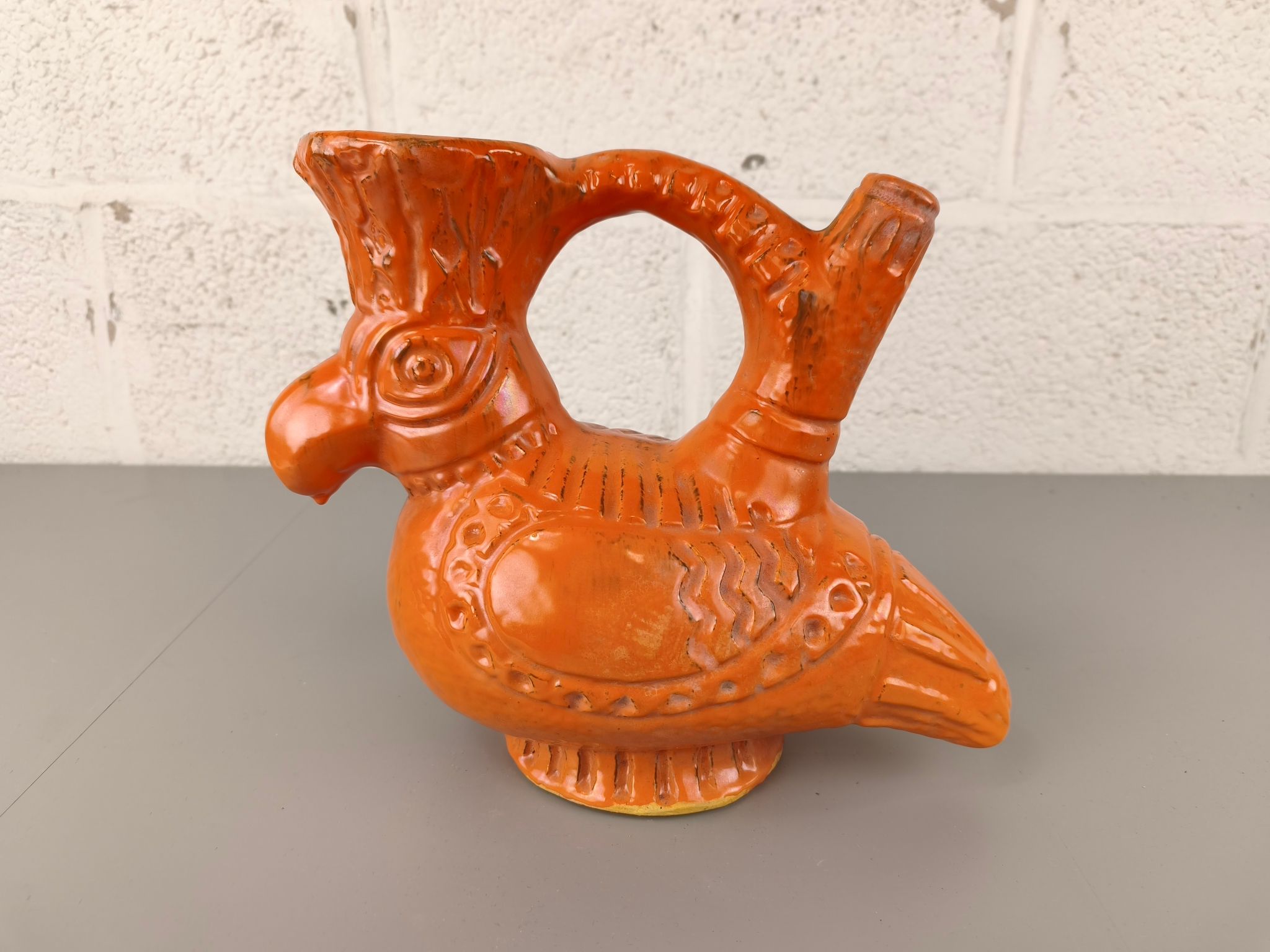 Beeldje Aardewerk Orange bij Reliving